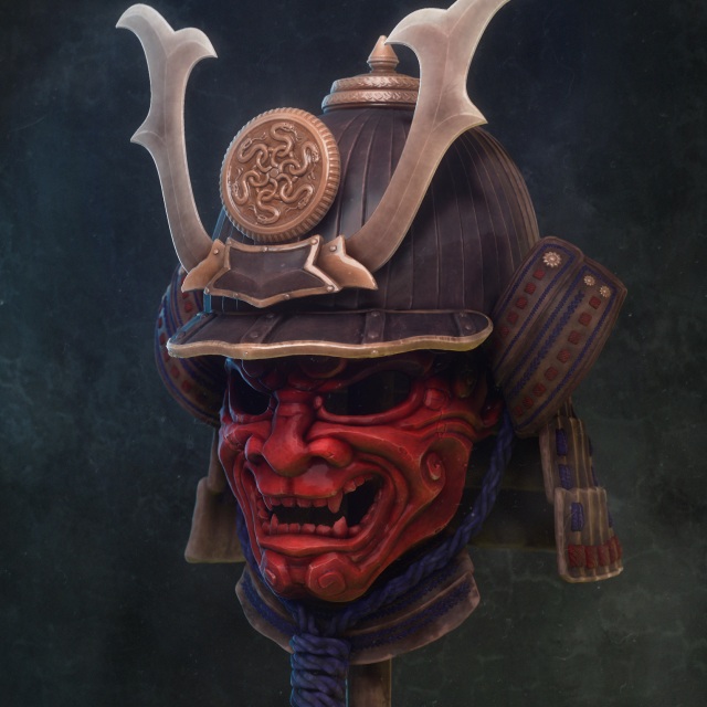 Samurai Mask – Jeroen Backx Portfolio